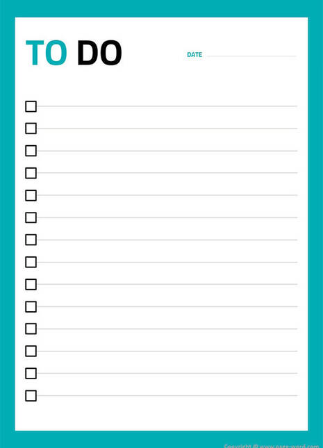 Modèles de To-Do List gratuits à télécharger et imprimer